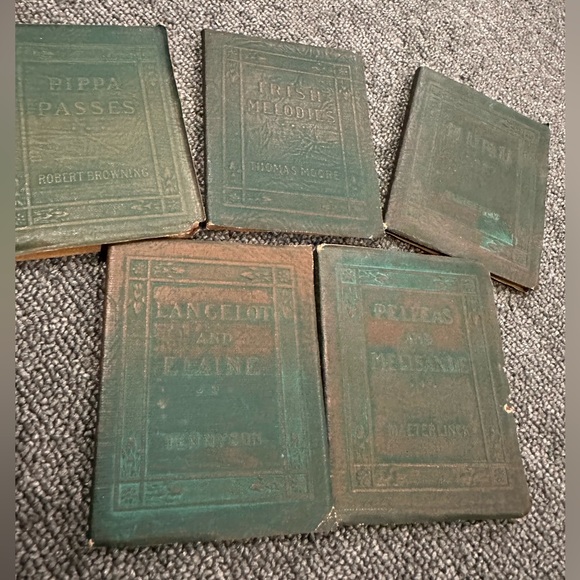 little leather library | Other | Little Leather Library Vintage ...